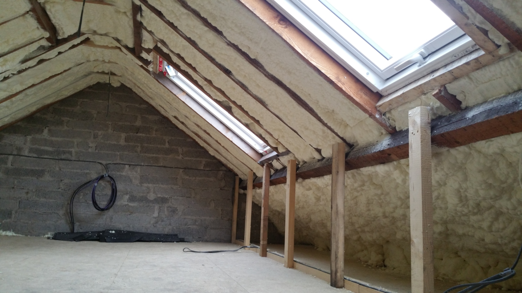 SEAI Grant Attic Spray Foam Insulation – Modern Insulation